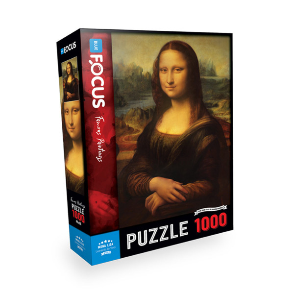 Blue Focus Puzzle 1000 delova Mona Liza