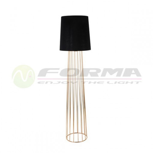 Podna lampa 1xE27 F7128-1F GD+BK