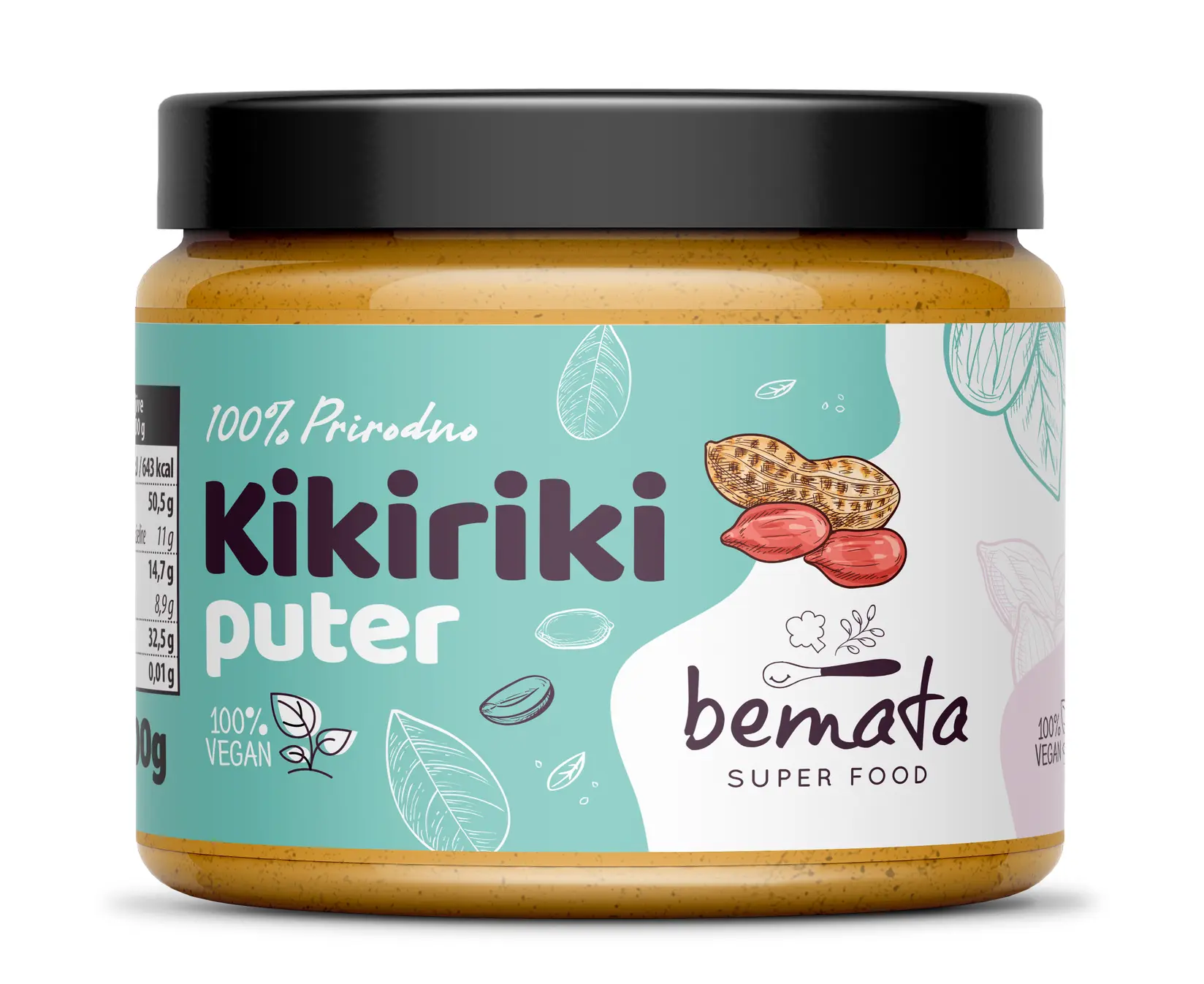 Bemata Kikiriki puter, 500g