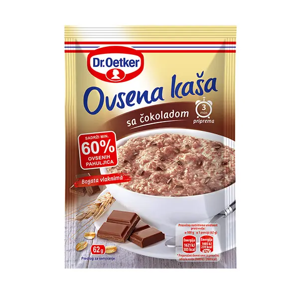 DR.OETKER Ovsena kaša Čokolada 62g