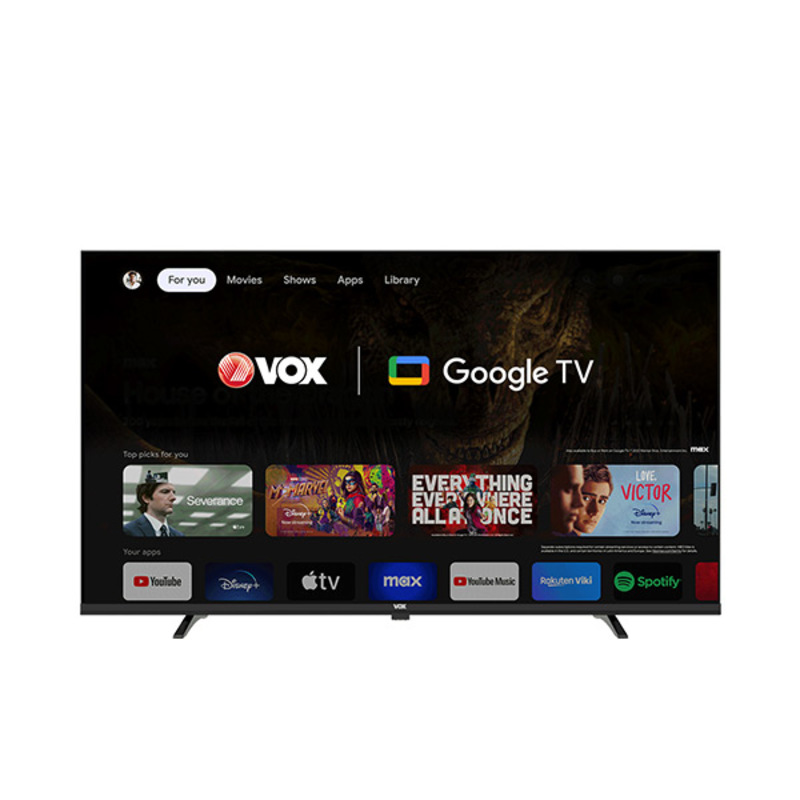 Televizor Vox 40GOF080B Smart, LED, Full HD, 40"(102cm), DVB-T2/C/S2
