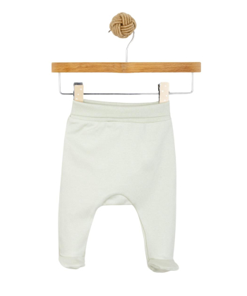 My Baby pantalonice za devojčice sa stopicama 0-3 meseca Happy Day Green