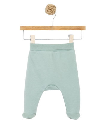 My Baby pantalonice za dečake sa stopicama 0-3 meseca Funny Dogs Grey