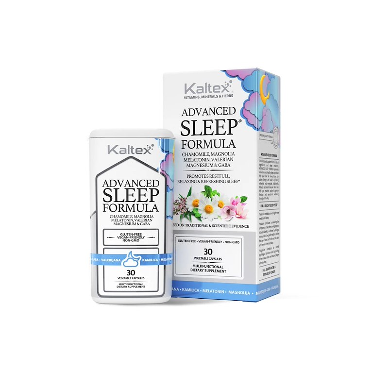 Kaltex Advanced SLEEP Formula 30 Kapsula za Relaksaciju i Kvalitetan San