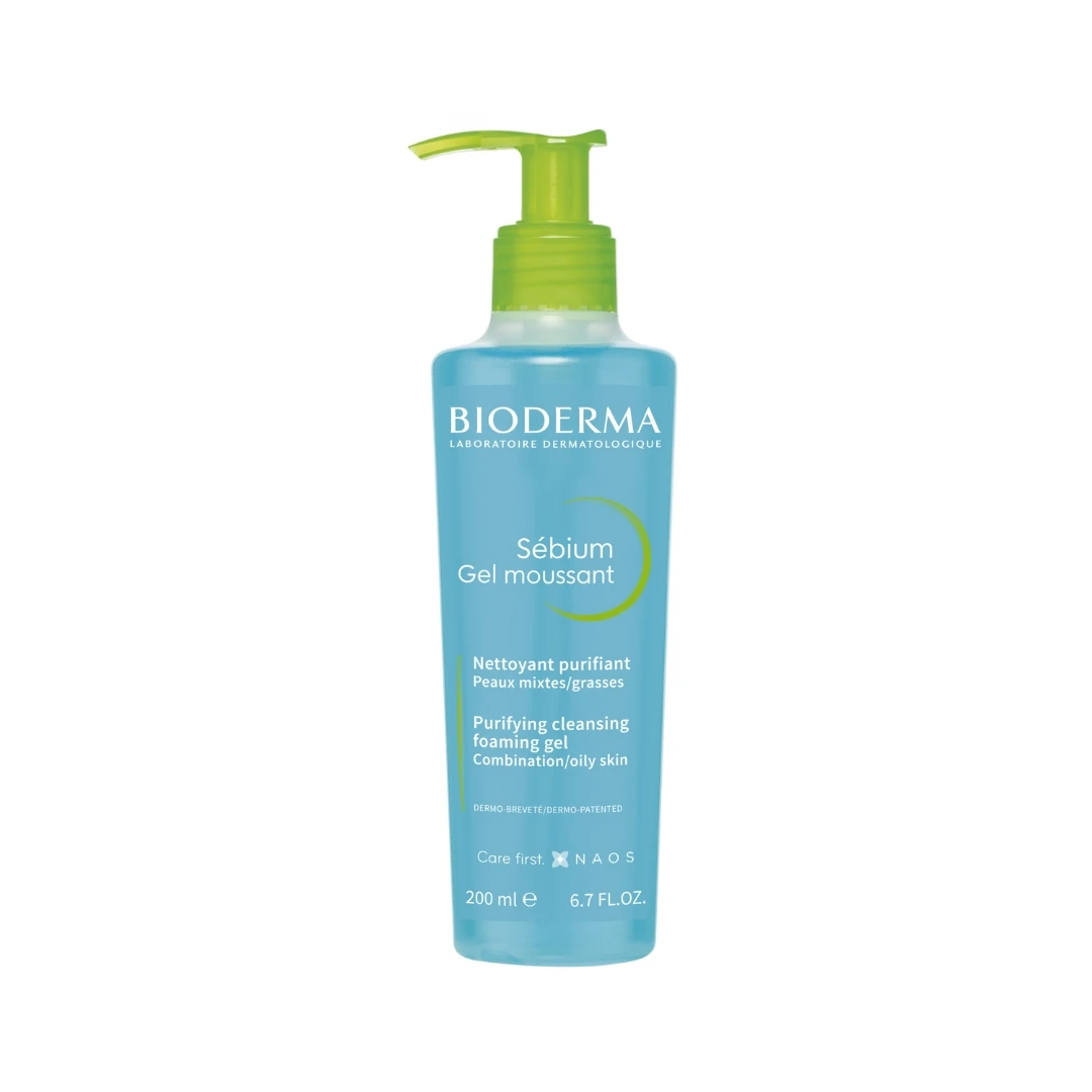 BIODERMA Sébium Gel Moussant Nežni Penasti Gel za Umivanje 200 mL