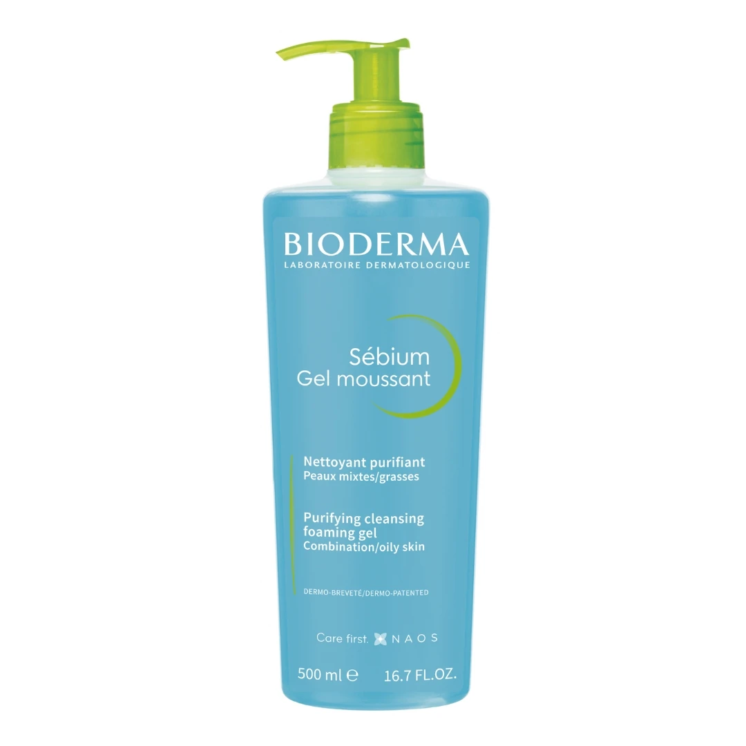 BIODERMA Sébium Gel Moussant Nežni Penasti Gel za Umivanje 500 mL