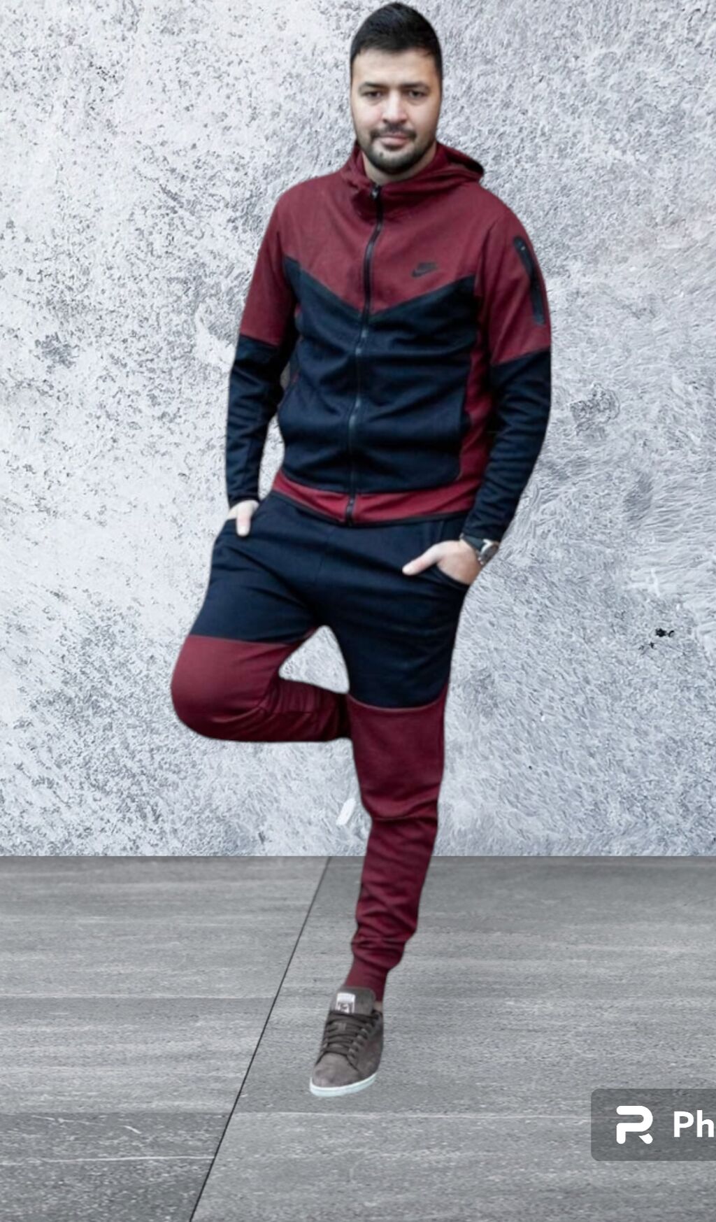 Nike Tech Fleece, komplet. Materijal  pamuk double face Veličine na