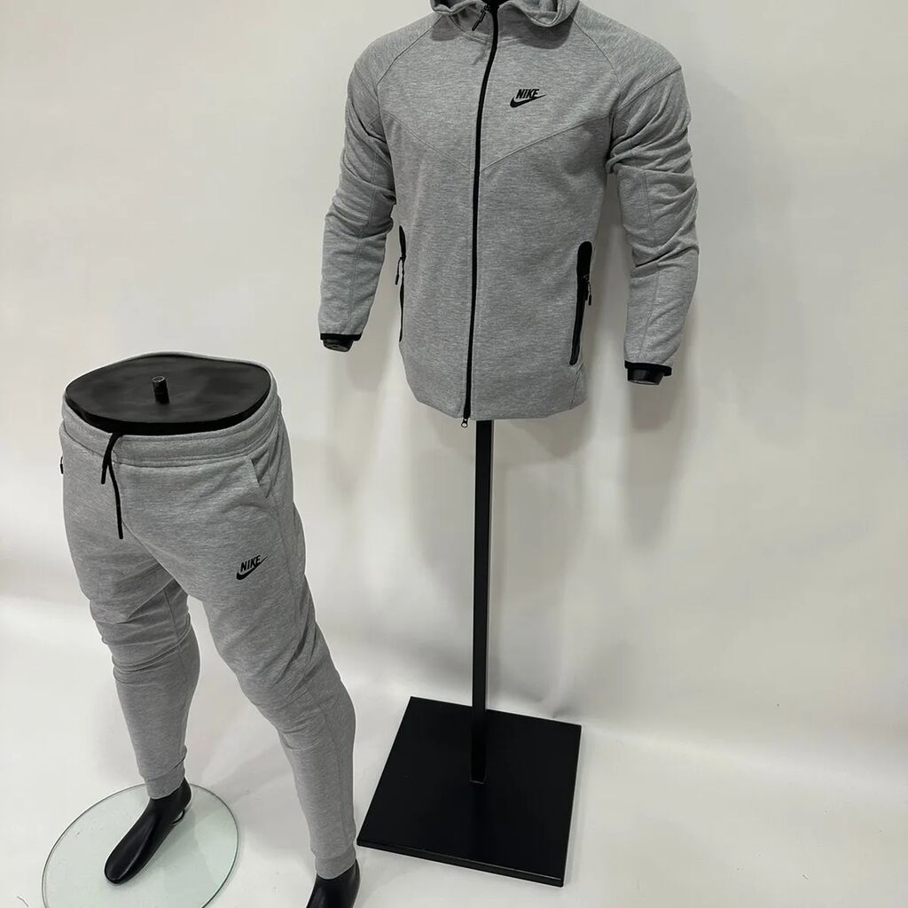 Nike tech fleece, komplet Novi modeli Pamuk double face Na donjem delu