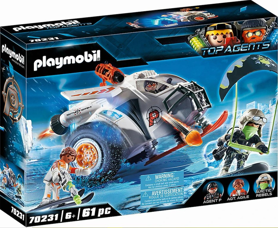 Playmobil slagalica Spy Team 41pcs 70231