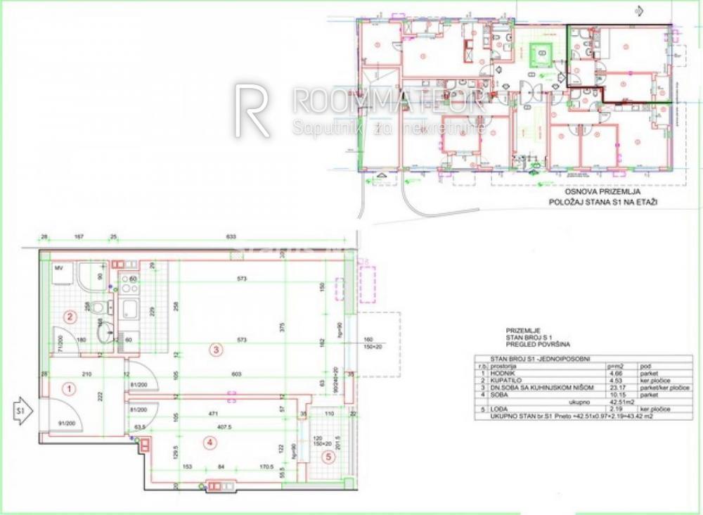 Jednoiposoban stan na prodaju, 43m2, 122.990€