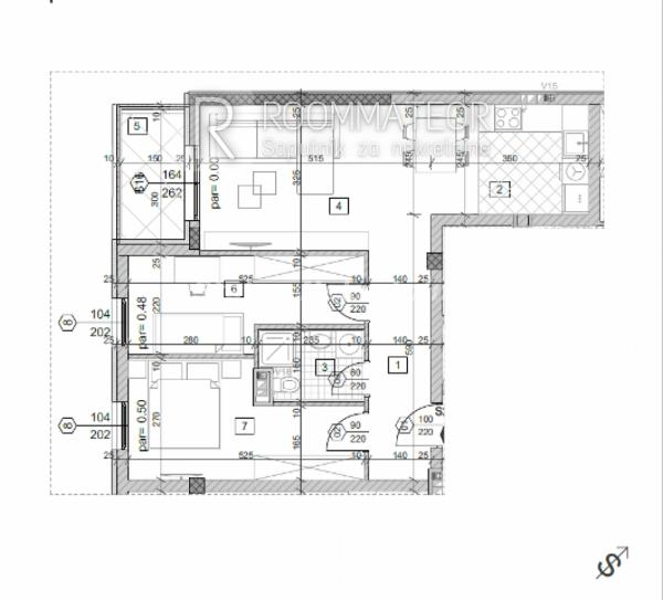 Dvoiposoban stan na prodaju, 60m2, 141.335€