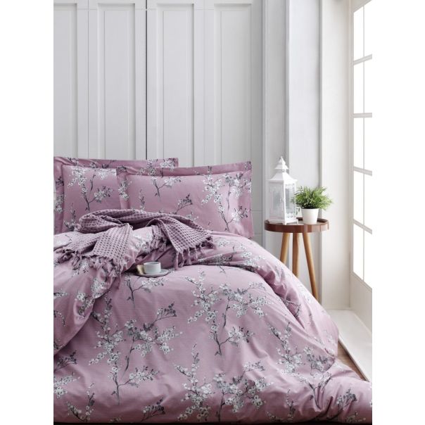 L`ESSENTIEL MAISON Ranforce posteljina 240x220 cm Chicory Pink