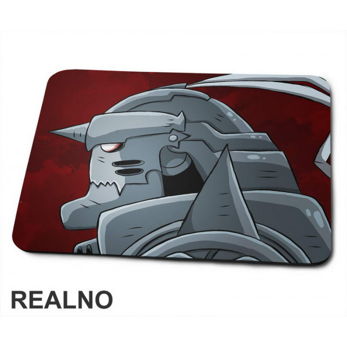 ALPHONSE ELRIC - RED - FULLMETAL ALCHEMIST - ANIME - PODLOGA ZA MIŠ