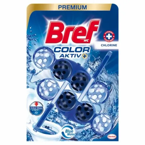 Bref WC osveživač Blue Aktiv Chlorine 2x50g