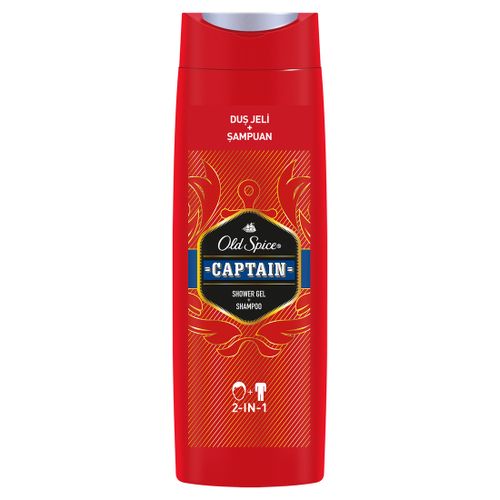 Old Spice Captain gel za tuširanje i šampon,400ml