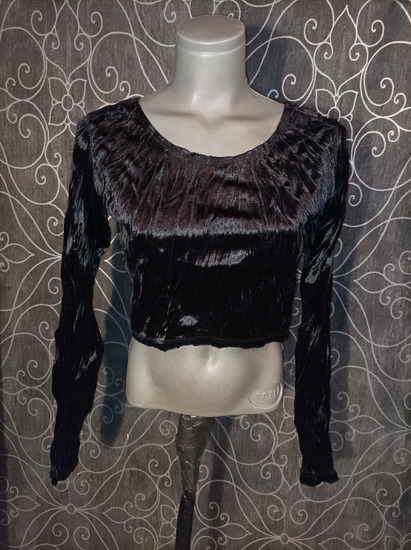 Crop Top Gothic Killstar Bluza L