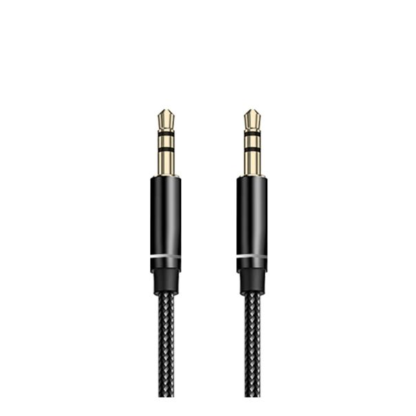 Audio AUX kabl Woven 3.5mm, crna NEW