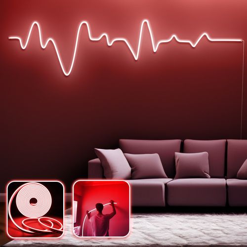 Gamer Adrenaline - XL - Red Red Decorative Wall Led Lighting