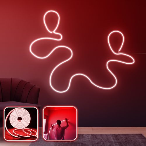 Journey - XL - Red Red Decorative Wall Led Lighting