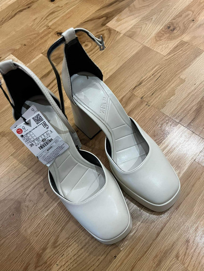Zara ekru/nude cipele