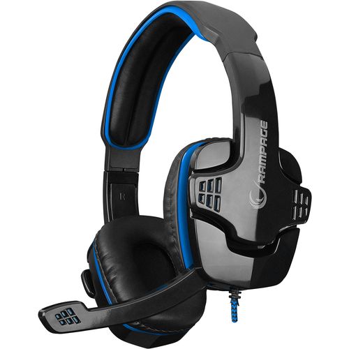 Rampage gaming slušalice sn-r9 crno/plave