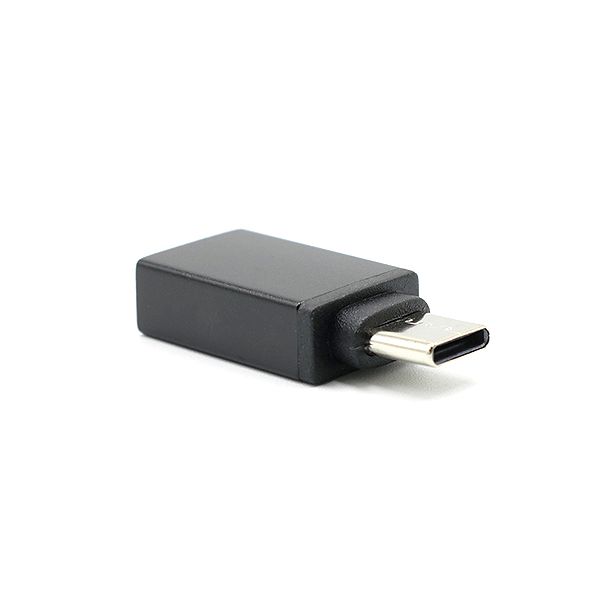 Adapter OTG Type C USB metalni, crna