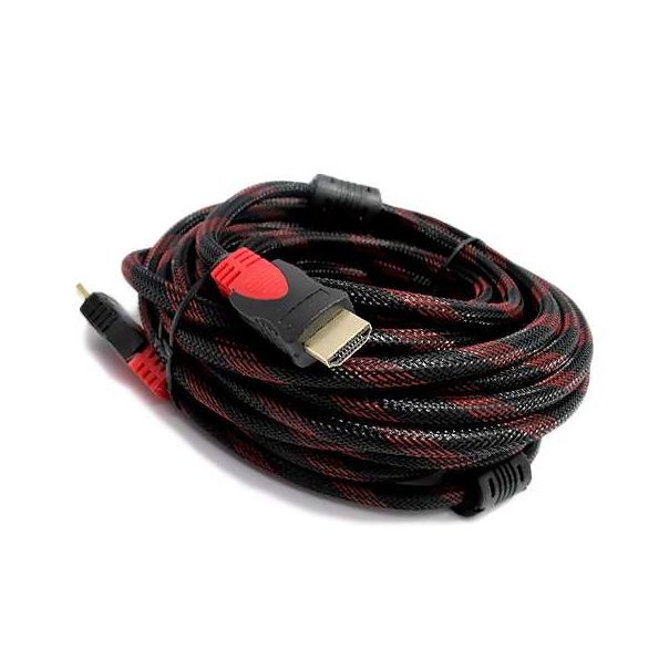 HDMI kabl na HDMI 10m, crna/crvena