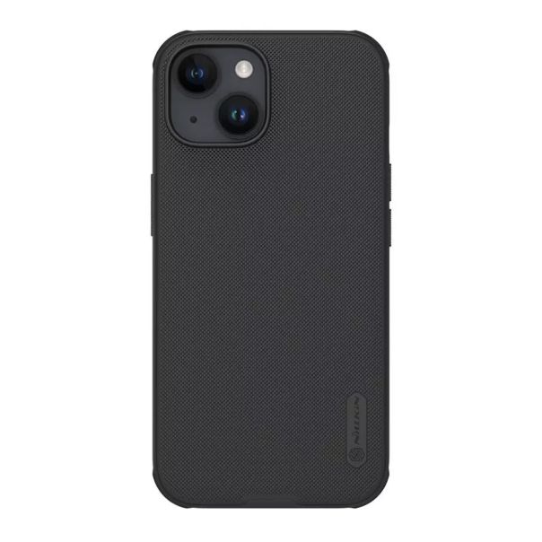 NILLKIN Maska Super Frost Pro za iPhone 15 Plus, crna