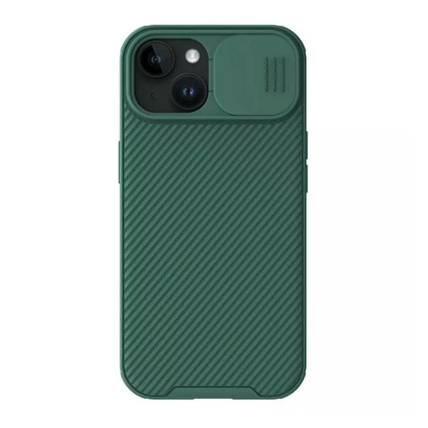 NILLKIN Maska Cam Shield Pro za iPhone 15 Pro, zelena