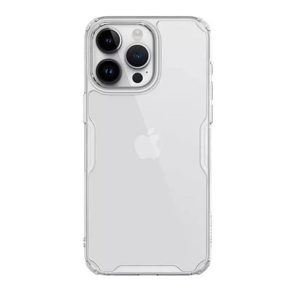 NILLKIN Maska Nature Pro za iPhone 15, bela