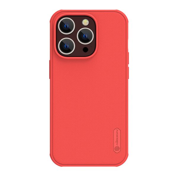 NILLKIN Maska Super Frost Pro za iPhone 14 Pro Max, crvena