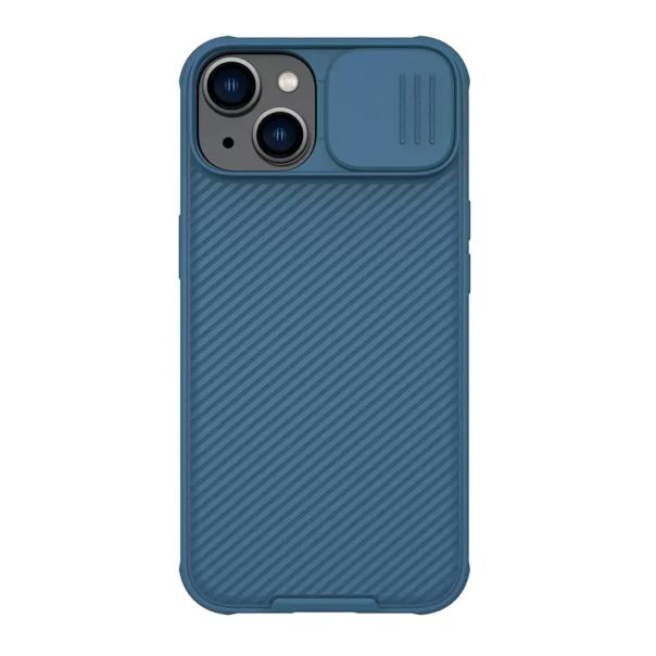 NILLKIN Maska Cam Shield Pro Magnetic za iPhone 14 Plus, plava