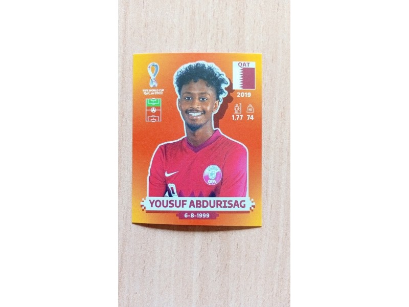 World cup Qatar 2022 Panini broj QAT 14