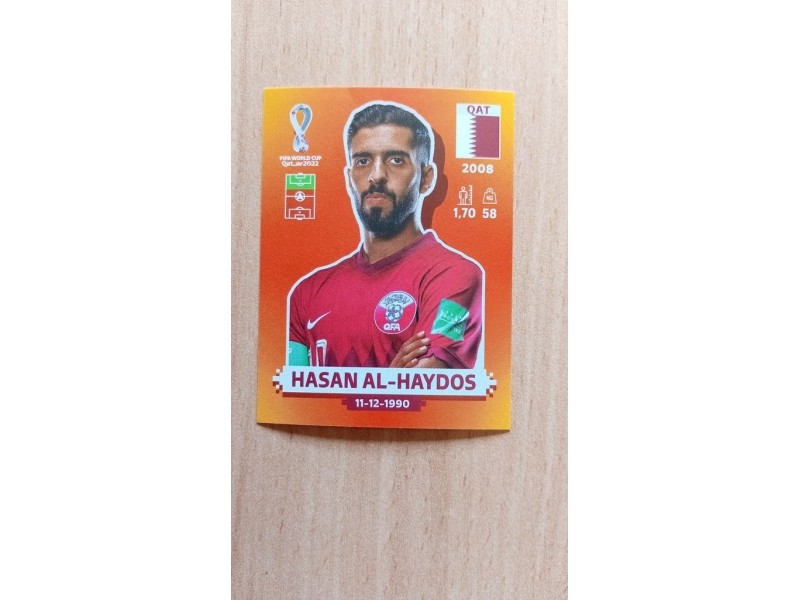World cup Qatar 2022 Panini broj QAT 17