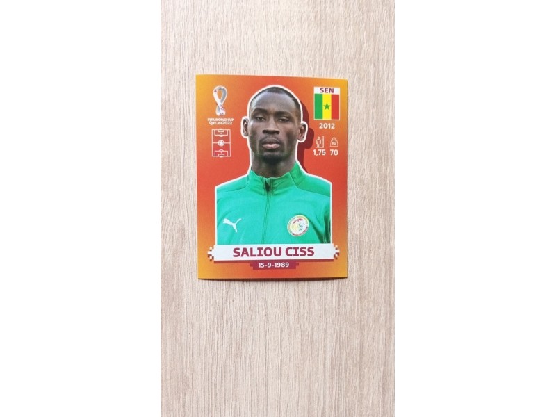 World cup Qatar 2022 Panini broj SEN 4