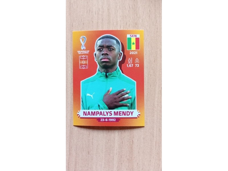 World cup Qatar 2022 Panini broj SEN 14