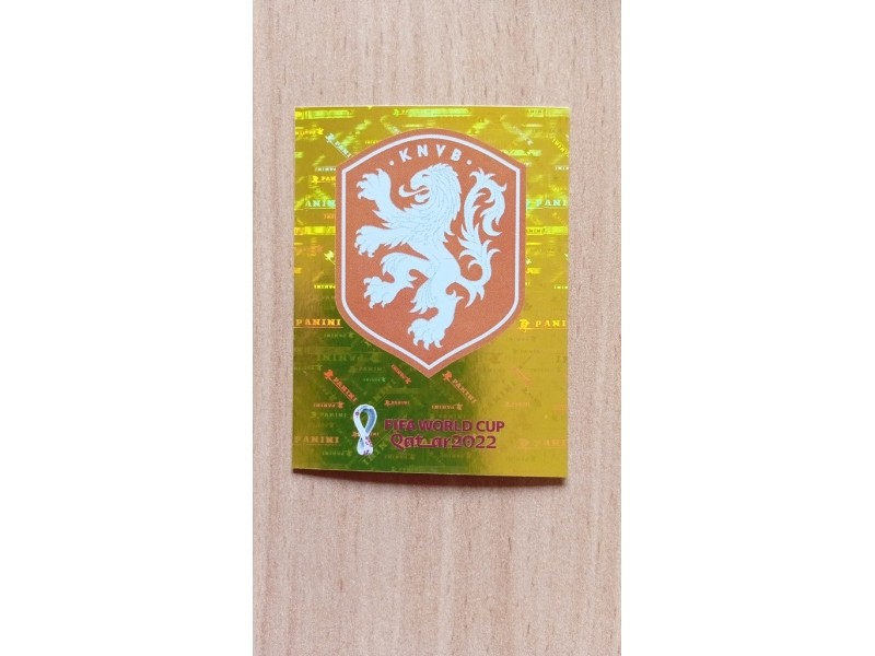 World cup Qatar 2022 Panini broj NED 1