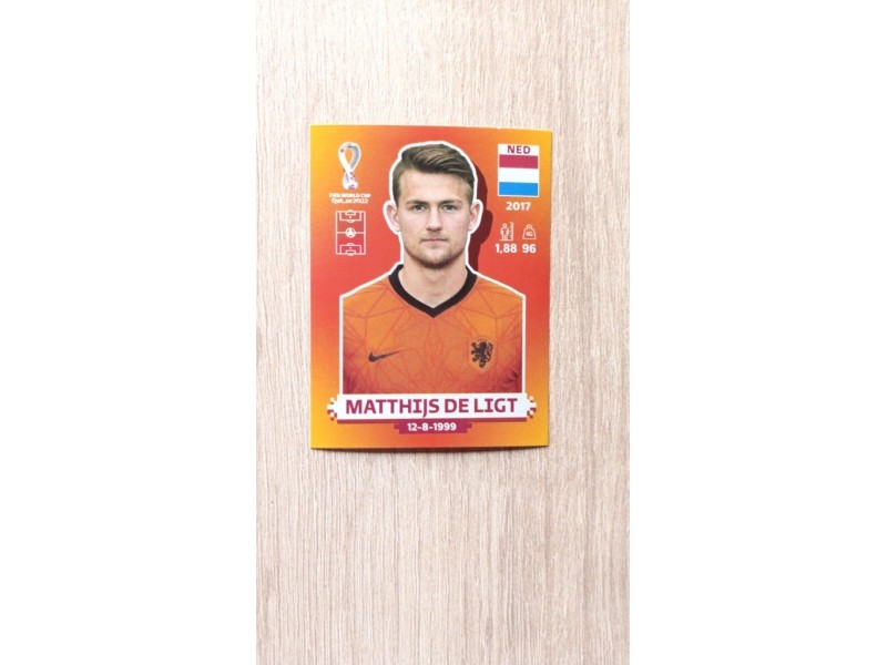 World cup Qatar 2022 Panini broj NED 5