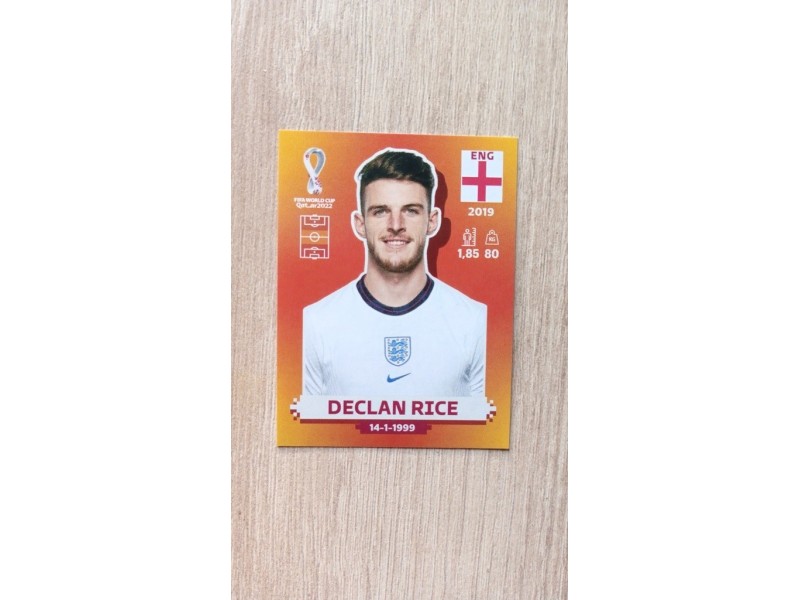 World cup Qatar 2022 Panini broj ENG 15