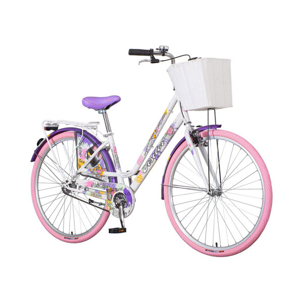 Ženski bicikl Holicolor 28-17 inča beli Visitor FAS2822F 1280141