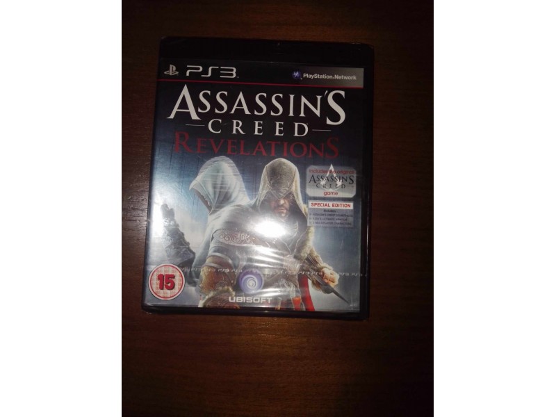 PS3 ASSASSINS CREED REVELATIONS NOVO NEOTPAKOVANO