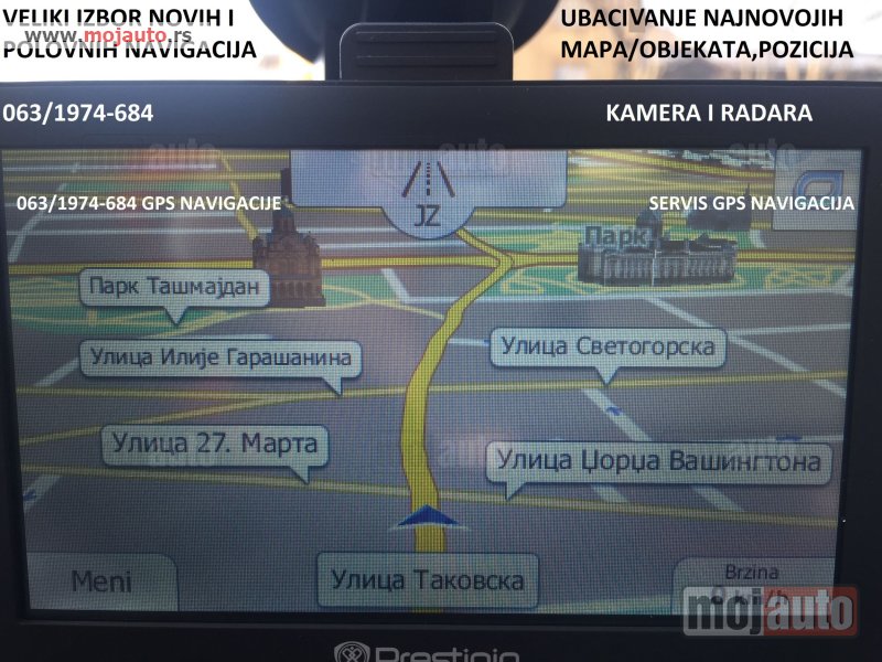GPS navigacije, prodaja, ubacivanje mape mapa navigacija, zamena, otkup, servis, kamion kamionske mape