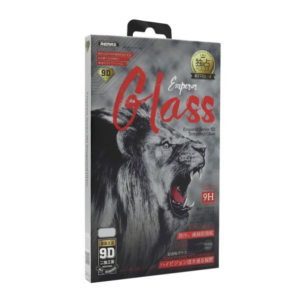 Folija za zaštitu ekrana Glass Remax Emperor 9D GL-32 za iPhone 14 Pro Max, crna
