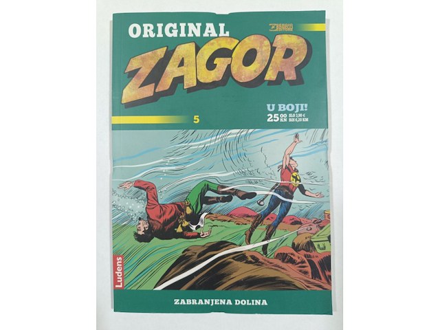 Zagor orginal 5 Zabranjena dolina