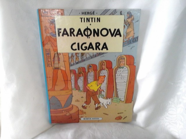 Faraonova cigara Tintin Herge