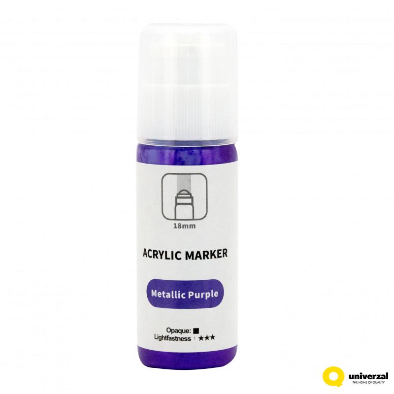 MARKER AKRILNI 60ml METALLIC PURPLE PA86811 ART