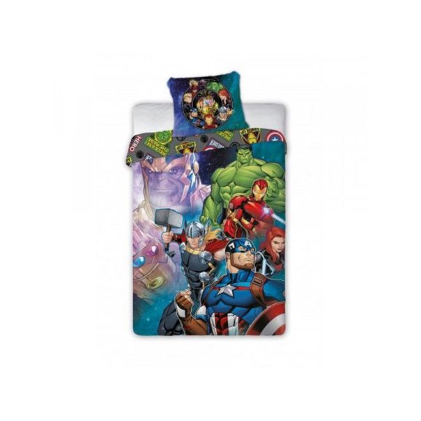 FARO Posteljina za decu Avengers 160x200cm