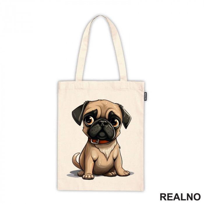 SLATKI MOPS SEDI - PUG - PAS - DOG - CEGER