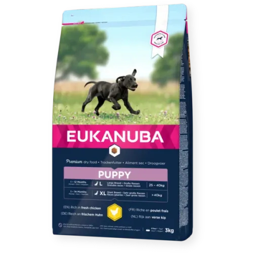 Eukanuba Dog Puppy Large Breed Chicken 2 kg