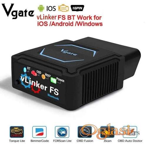 Vgate vLinker FS Bluetooth Ford Mazda FORScan HS MS CAN